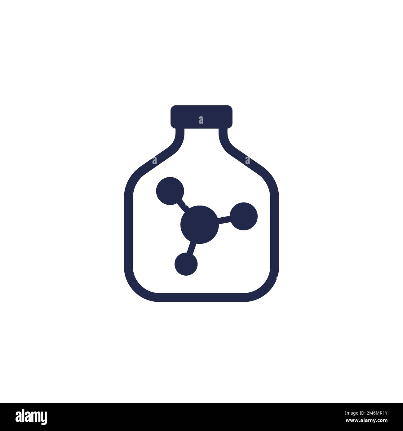 solvent bottle icon on white Stock Vector Image & Art - Alamy