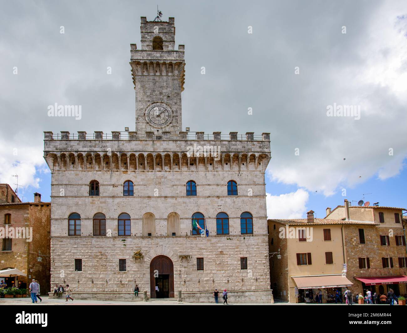 Montepulciano tuscany italy flag hi-res stock photography and images ...