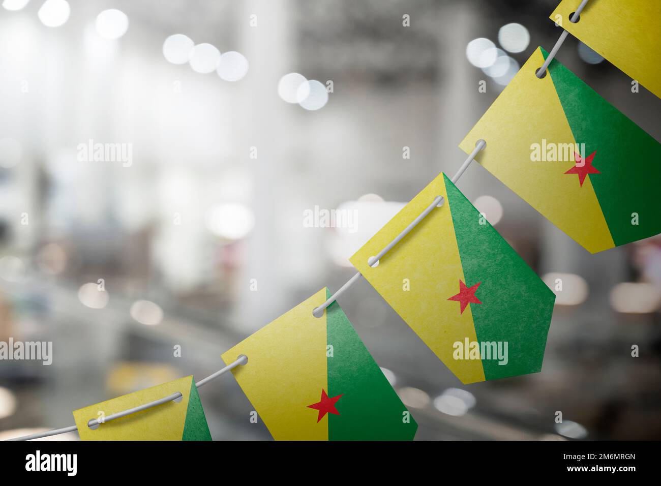 Garland france national flags hi-res stock photography and images - Alamy