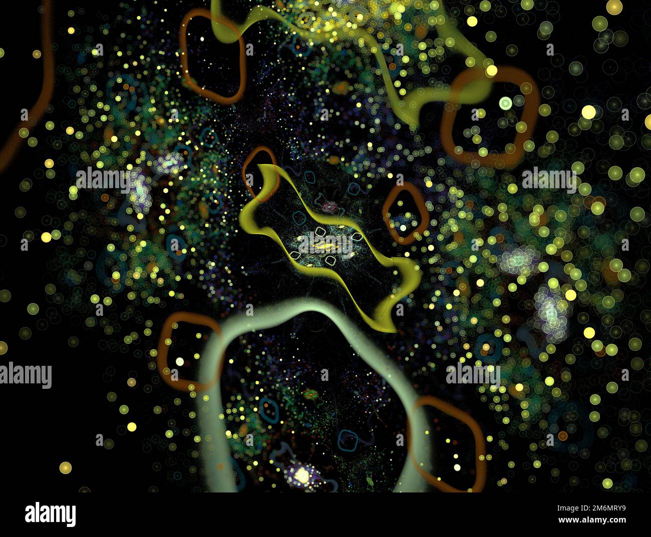 Imaginatory lush fractal texture image abstract background Stock Photo ...