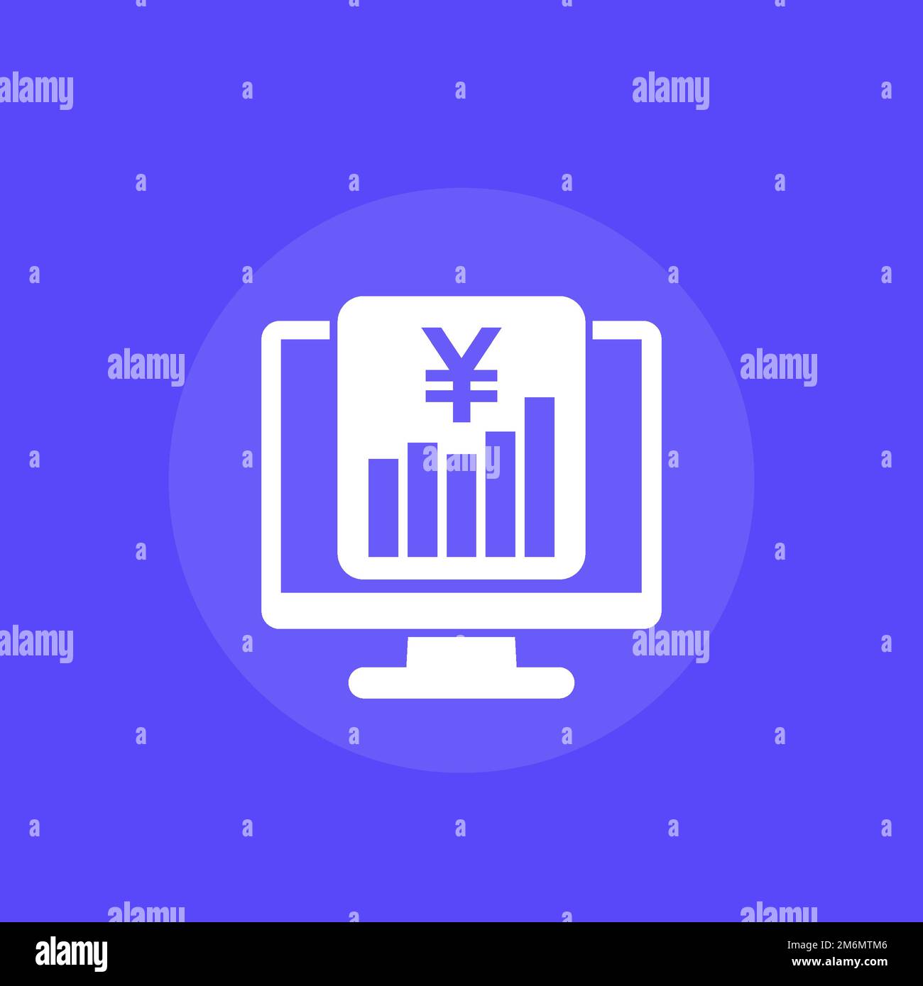 EPS, Earnings per share icon with yuan, vector Stock Vector Image & Art ...