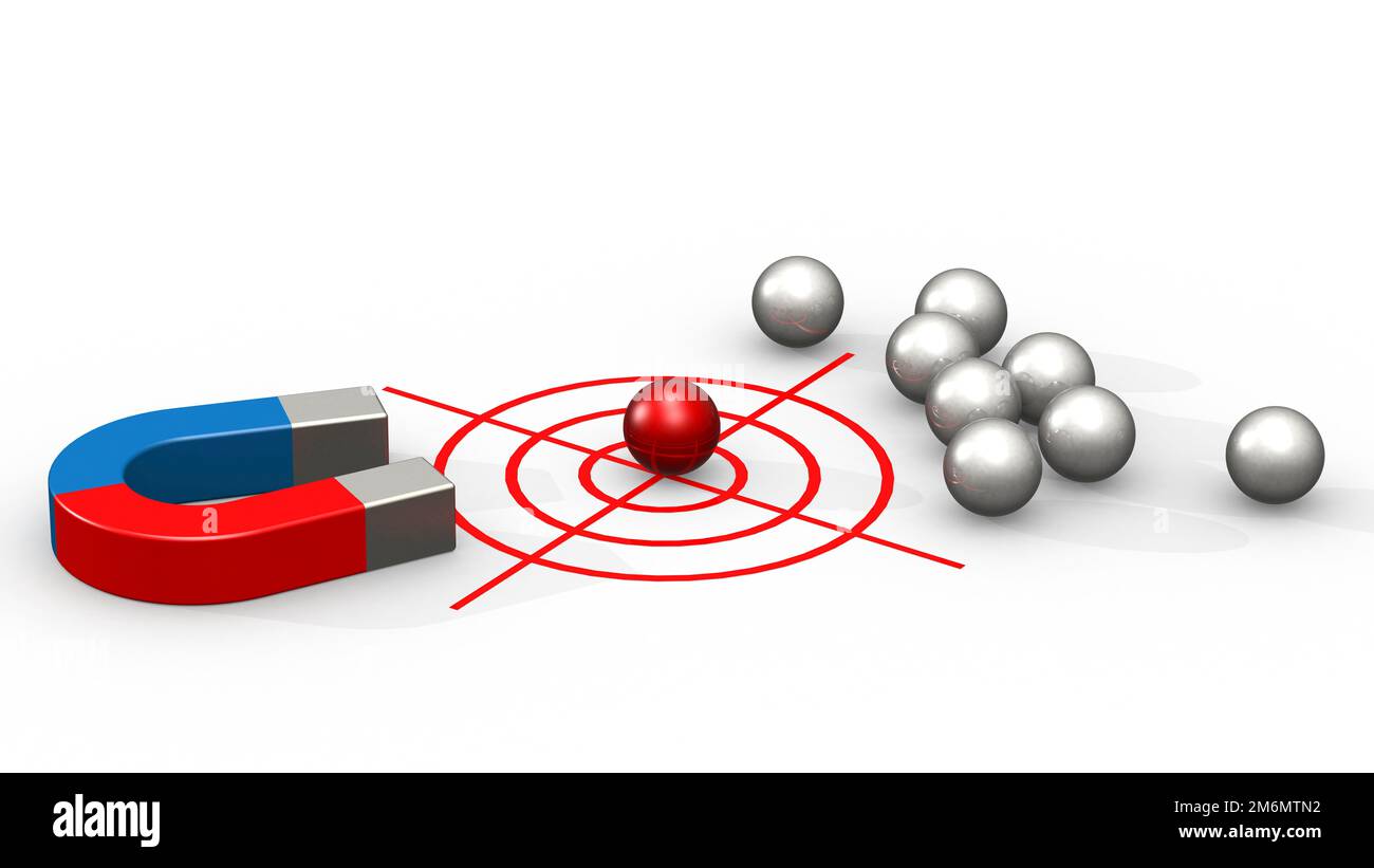 Magnetic sphere Cut Out Stock Images & Pictures - Alamy