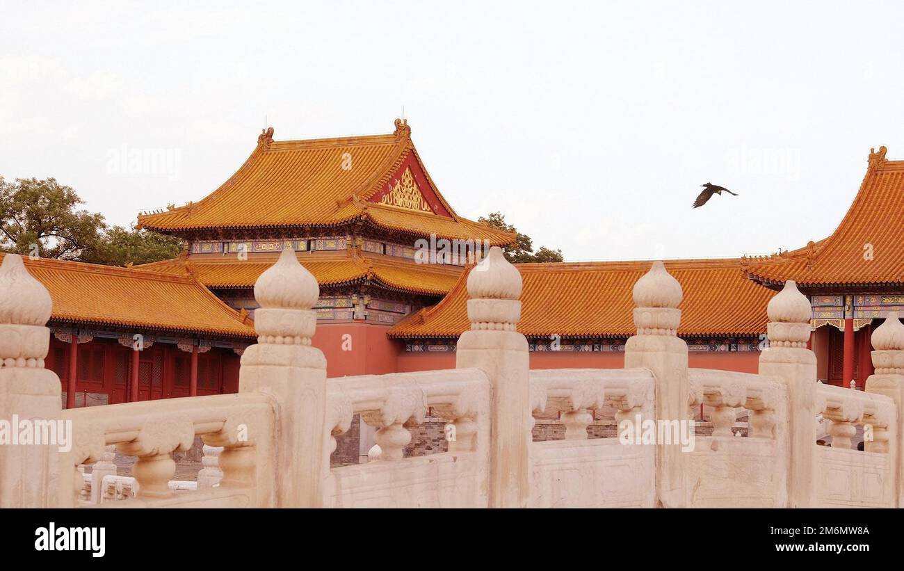 A traditional Asian building at sunlight Stock Photo - Alamy