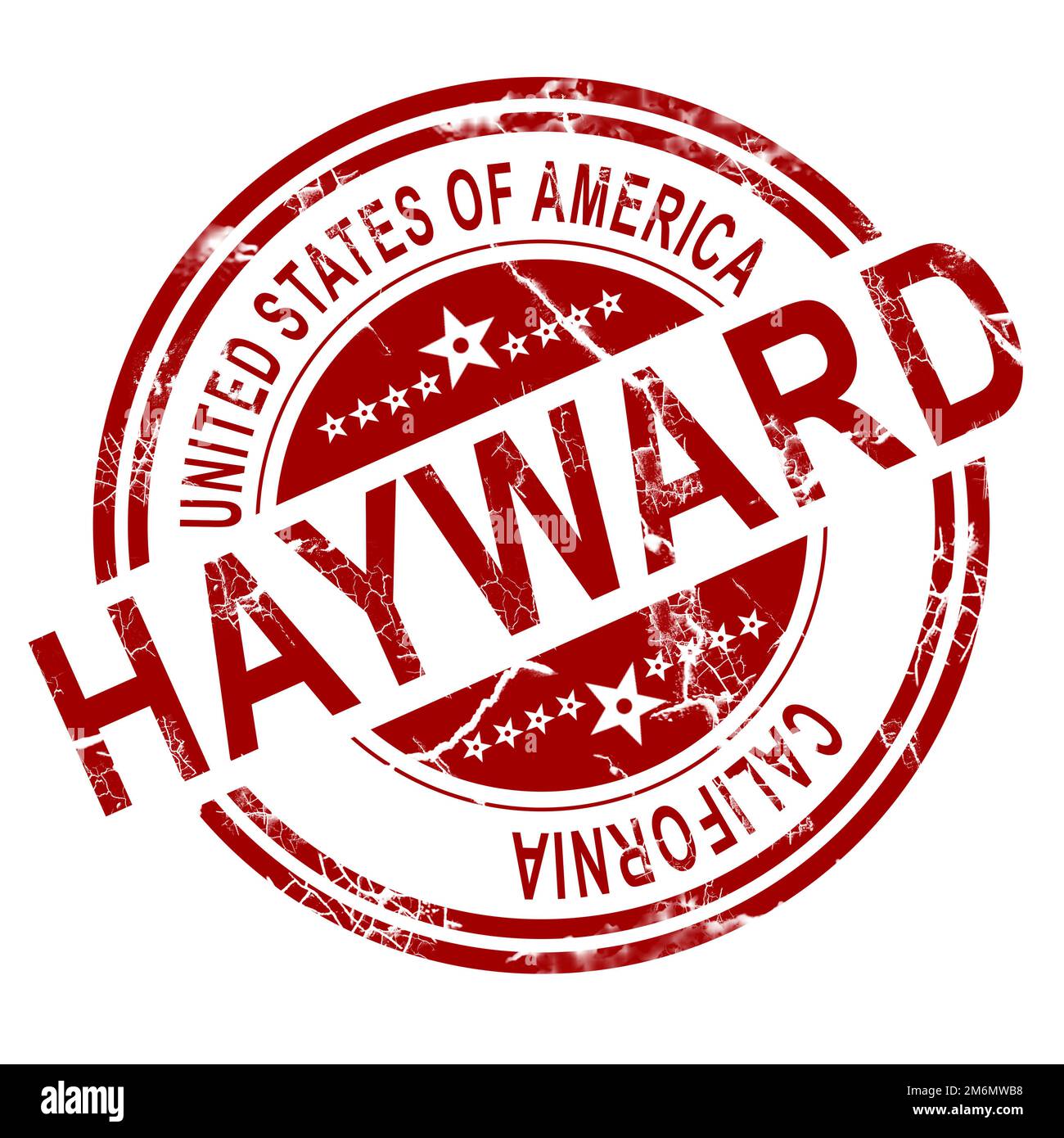 Hayward stamp with white background Stock Photo - Alamy