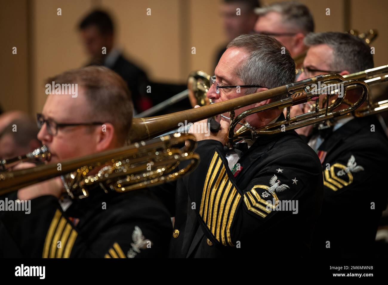 ASHLAND, Ohio (May 2, 2022) Master Chief Musician James Armstrong, from ...