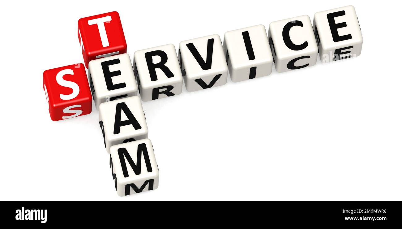 Team service hi-res stock photography and images - Alamy