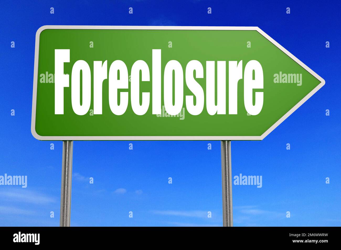 Foreclosed sign hi-res stock photography and images - Alamy