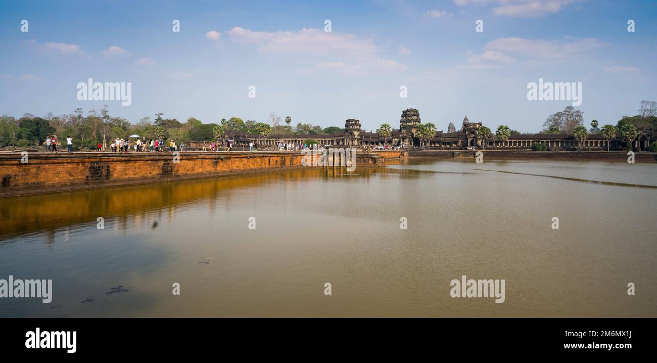 Angkor Wat, the water landscape Stock Photo - Alamy