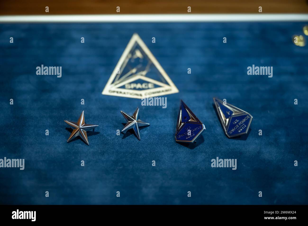 U.S. Space Force Maj. Gen. Douglas Schiess receives his second star and ...