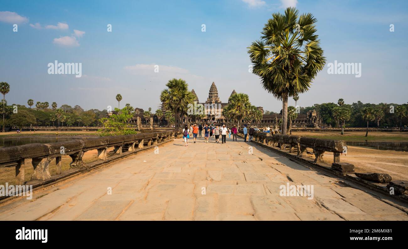 Angkor Wat, the water landscape Stock Photo - Alamy
