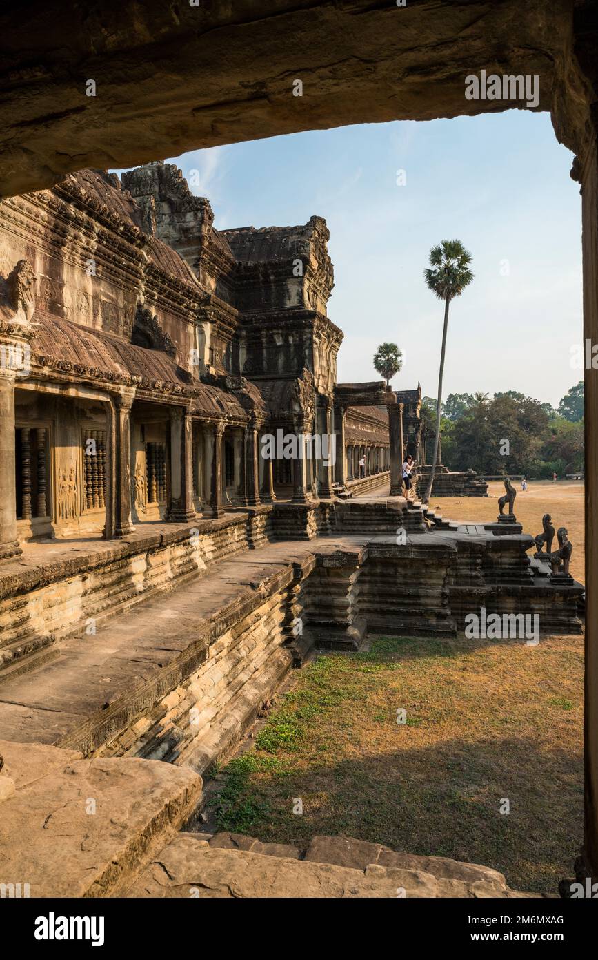 Angkor Wat, the water landscape Stock Photo - Alamy