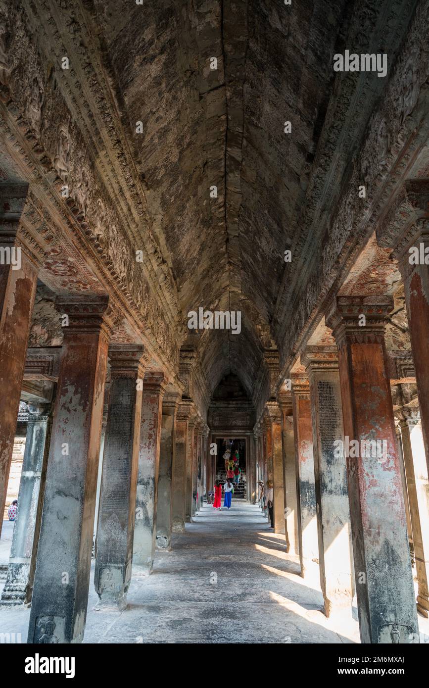 Angkor Wat, the water landscape Stock Photo - Alamy