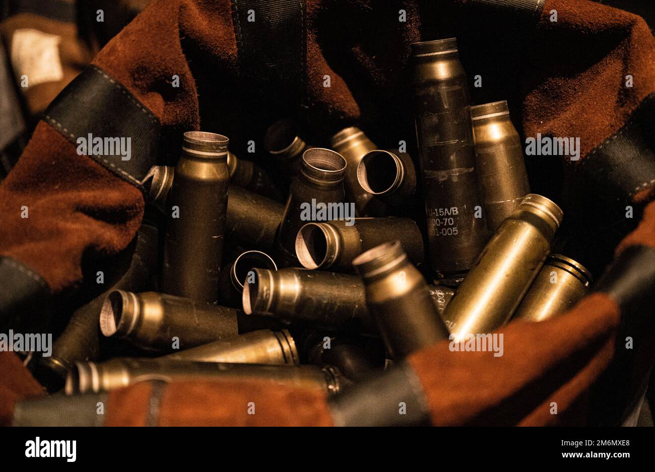 Aircrew with the 73rd Special Operations Squadron conduct a live-fire ...