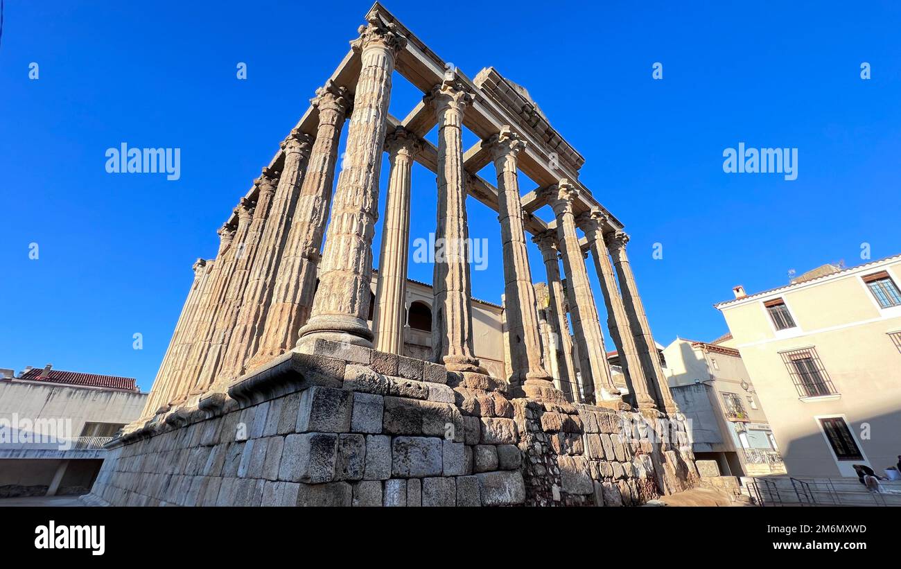 The Temple of Diana is a Roman temple built in the first century AD. c ...