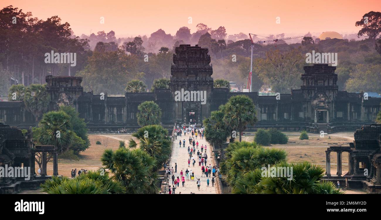 Angkor Wat, the water landscape Stock Photo - Alamy