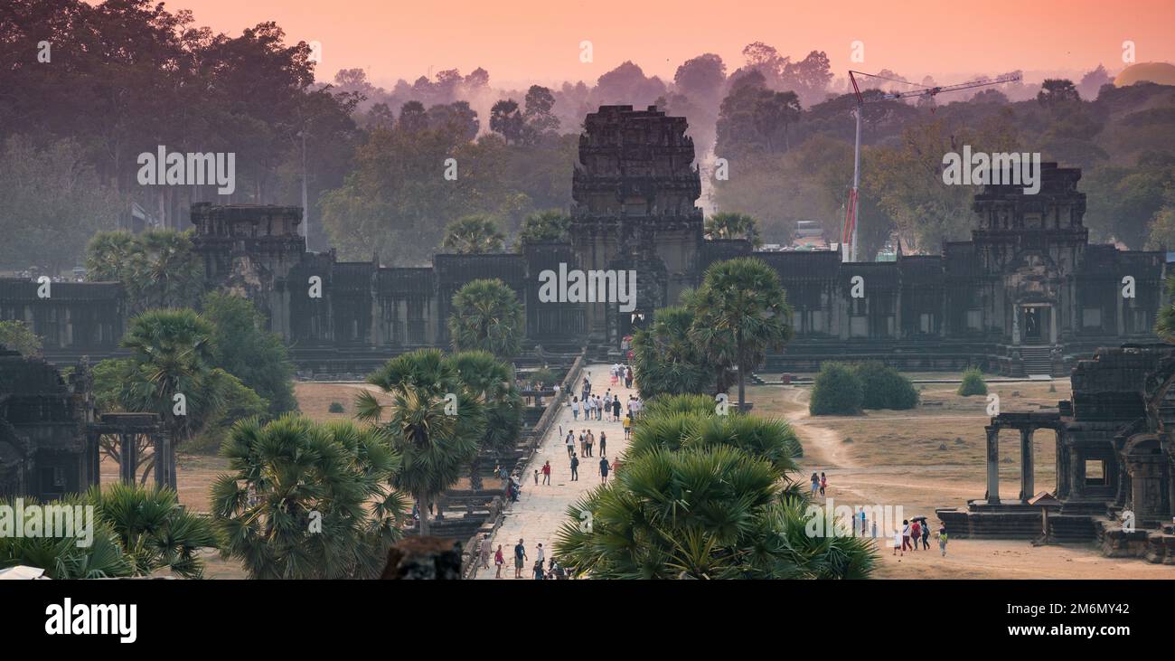 Angkor Wat, the water landscape Stock Photo - Alamy
