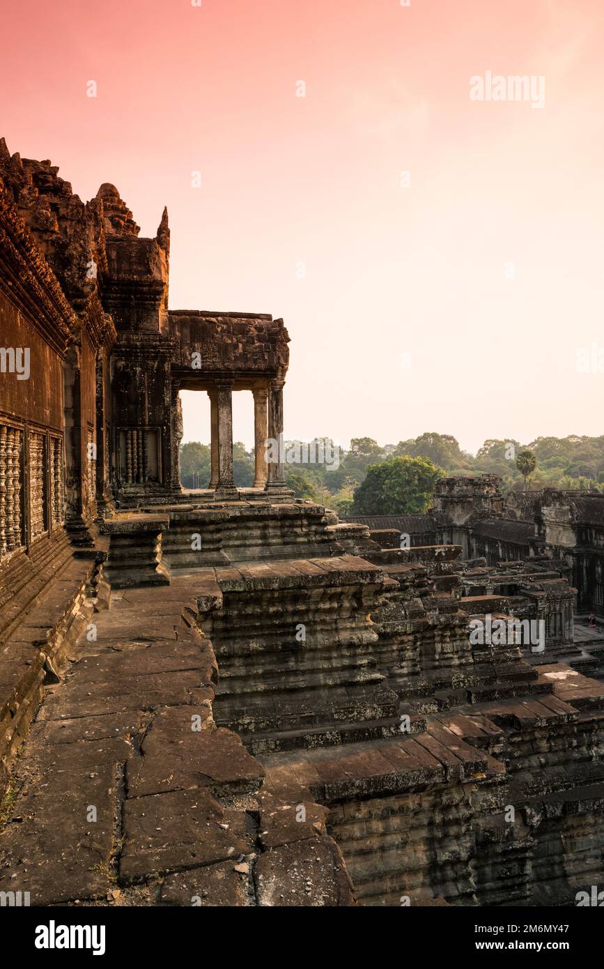 Angkor Wat, the water landscape Stock Photo - Alamy