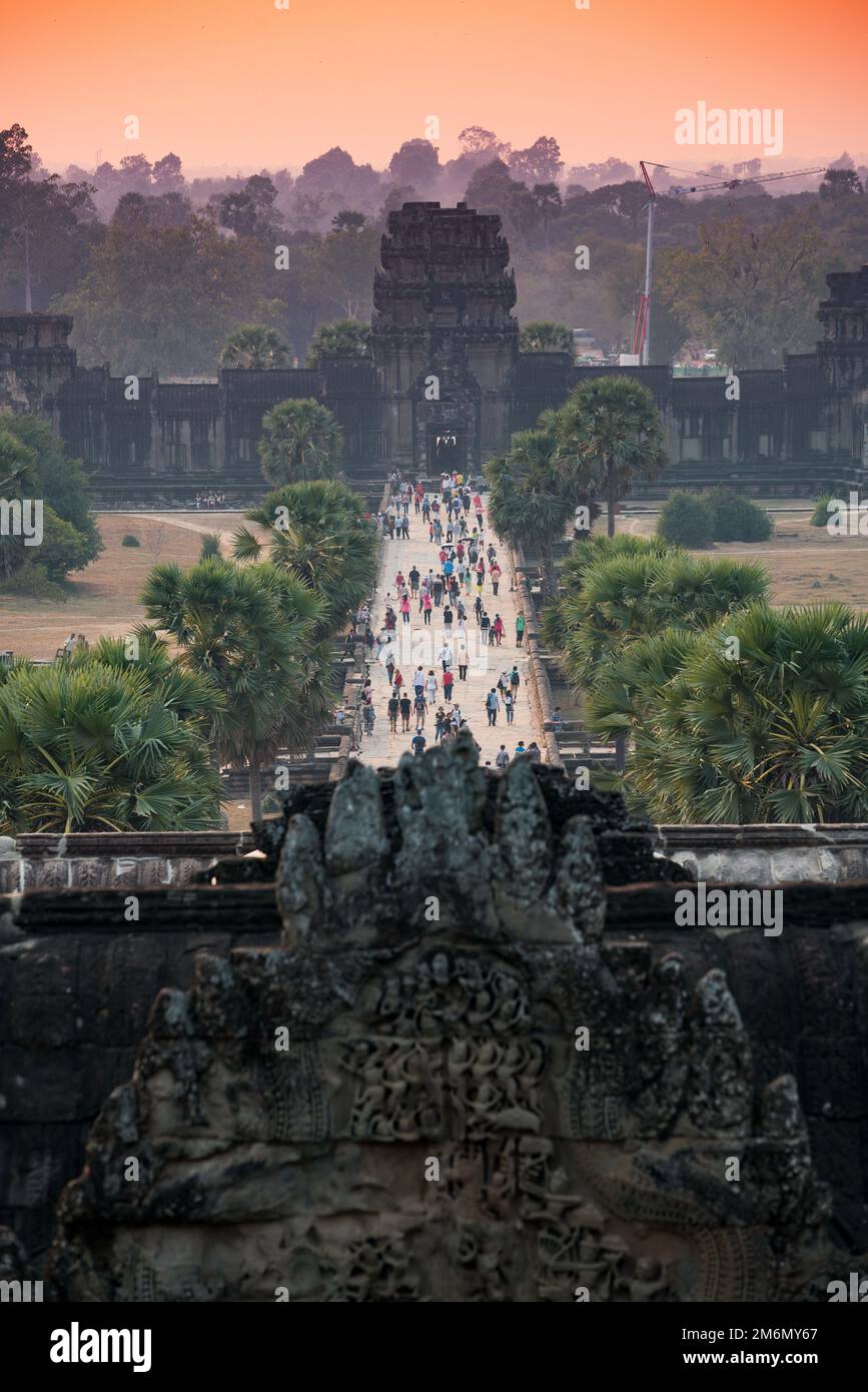 Angkor Wat, the water landscape Stock Photo - Alamy
