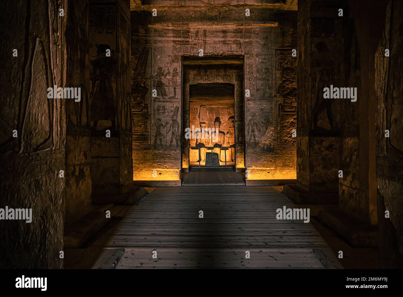 Abu Simbel, Egypt - November 16, 2021: Inside the great ancient ...