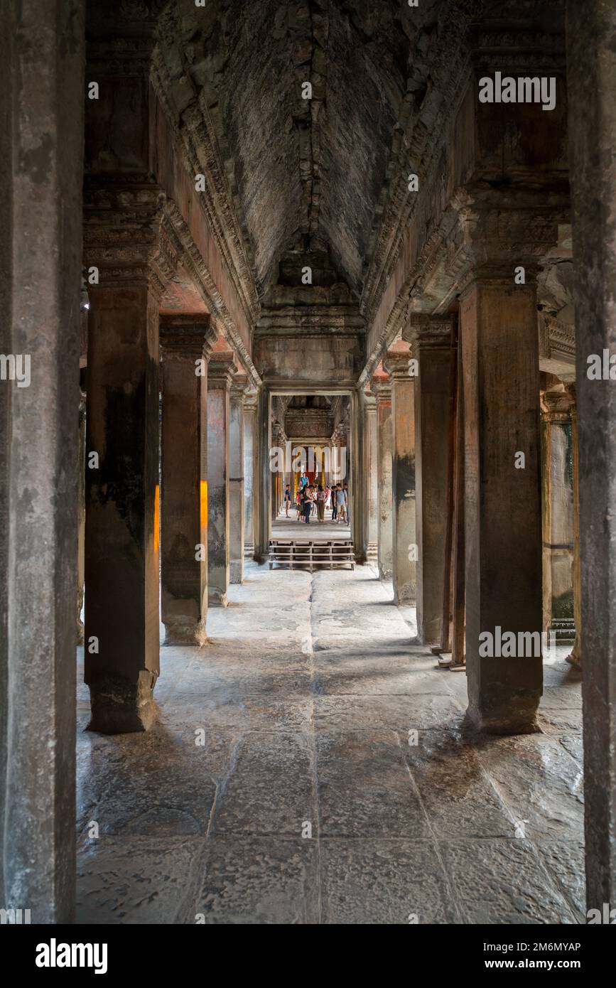 Angkor Wat, the water landscape Stock Photo - Alamy