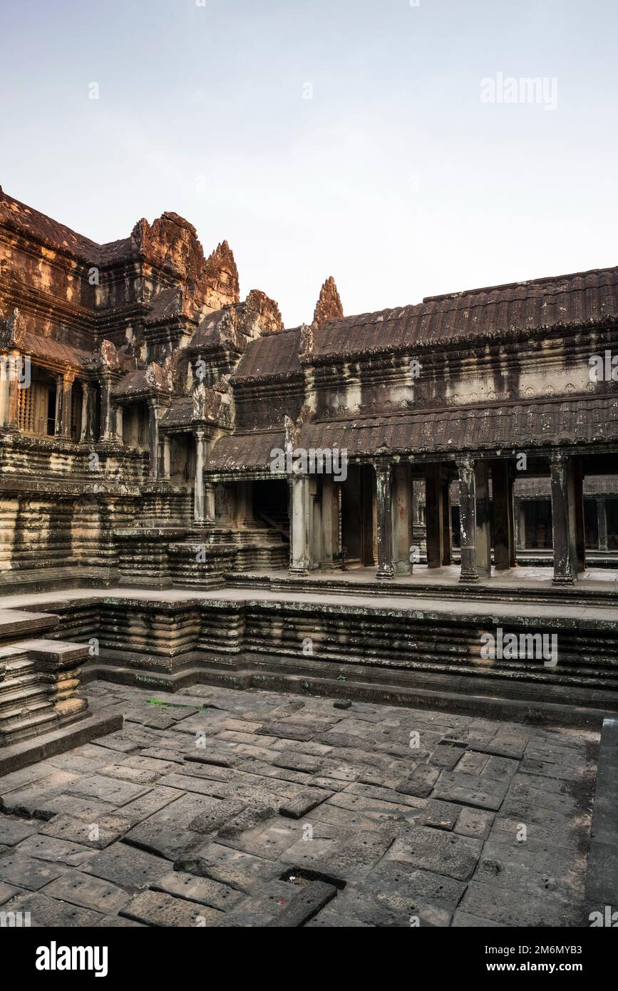 Angkor Wat, the water landscape Stock Photo - Alamy