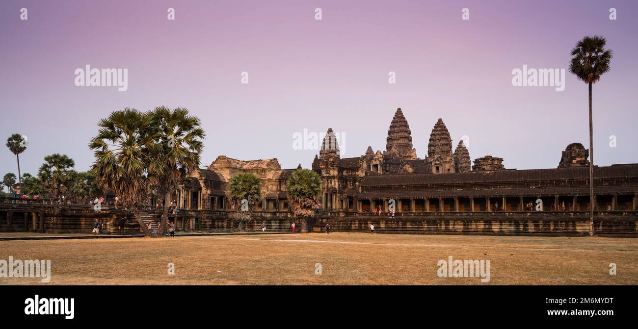 Angkor Wat, the water landscape Stock Photo - Alamy