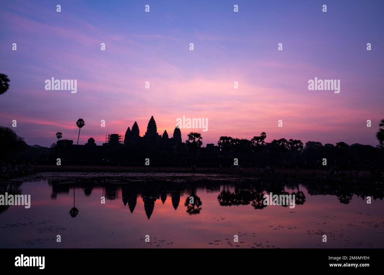 Angkor Wat, the water landscape Stock Photo - Alamy