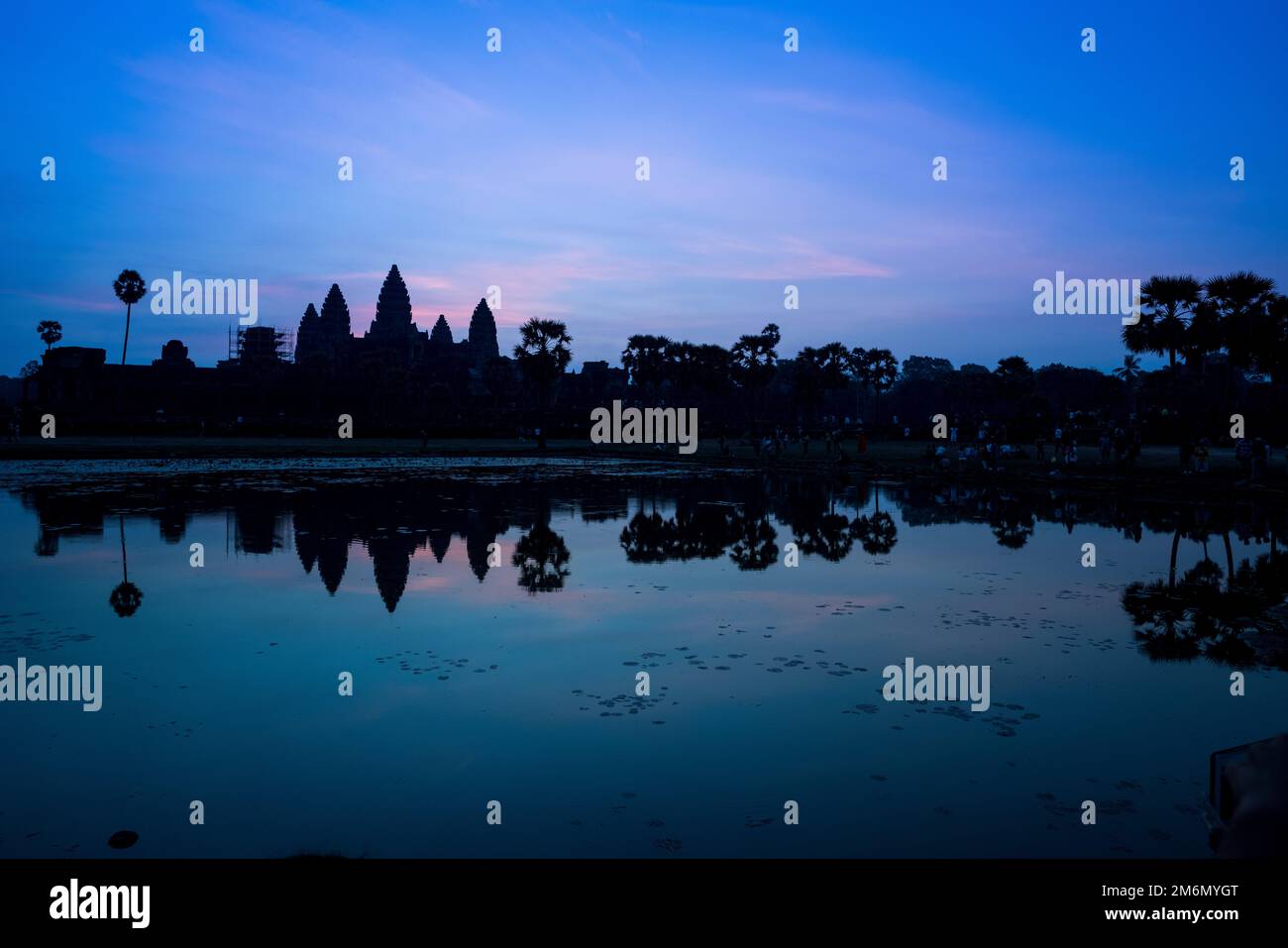 Angkor Wat, the water landscape Stock Photo - Alamy