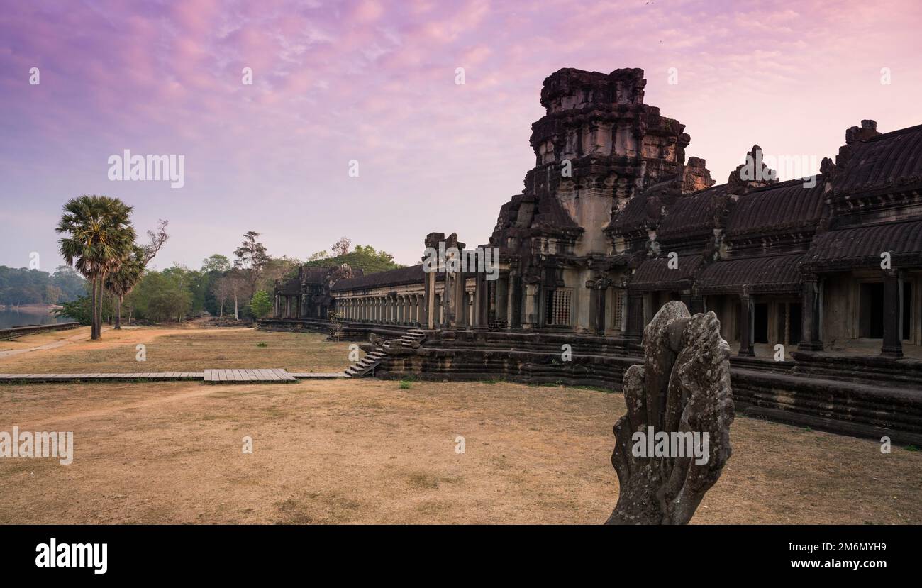 Angkor Wat, the water landscape Stock Photo - Alamy