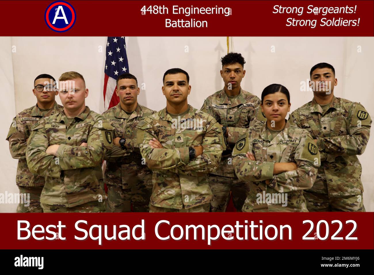 CAMP BUEHRING, Kuwait- Team 2 of the U.S. Army Central Best Squad ...