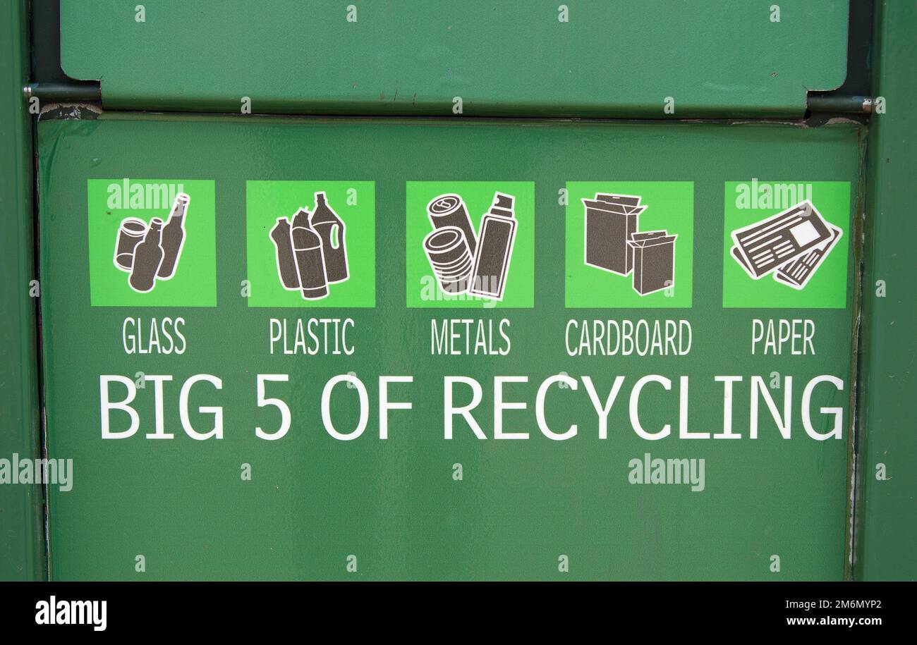 Recycling glass and plastic hi-res stock photography and images - Alamy