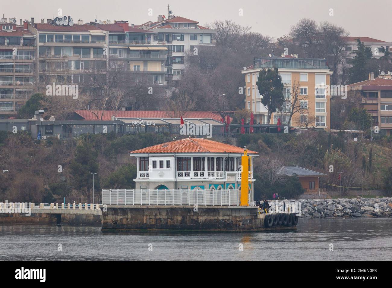 January 4, 2023: The view of the historical Moda Pier, which was ...