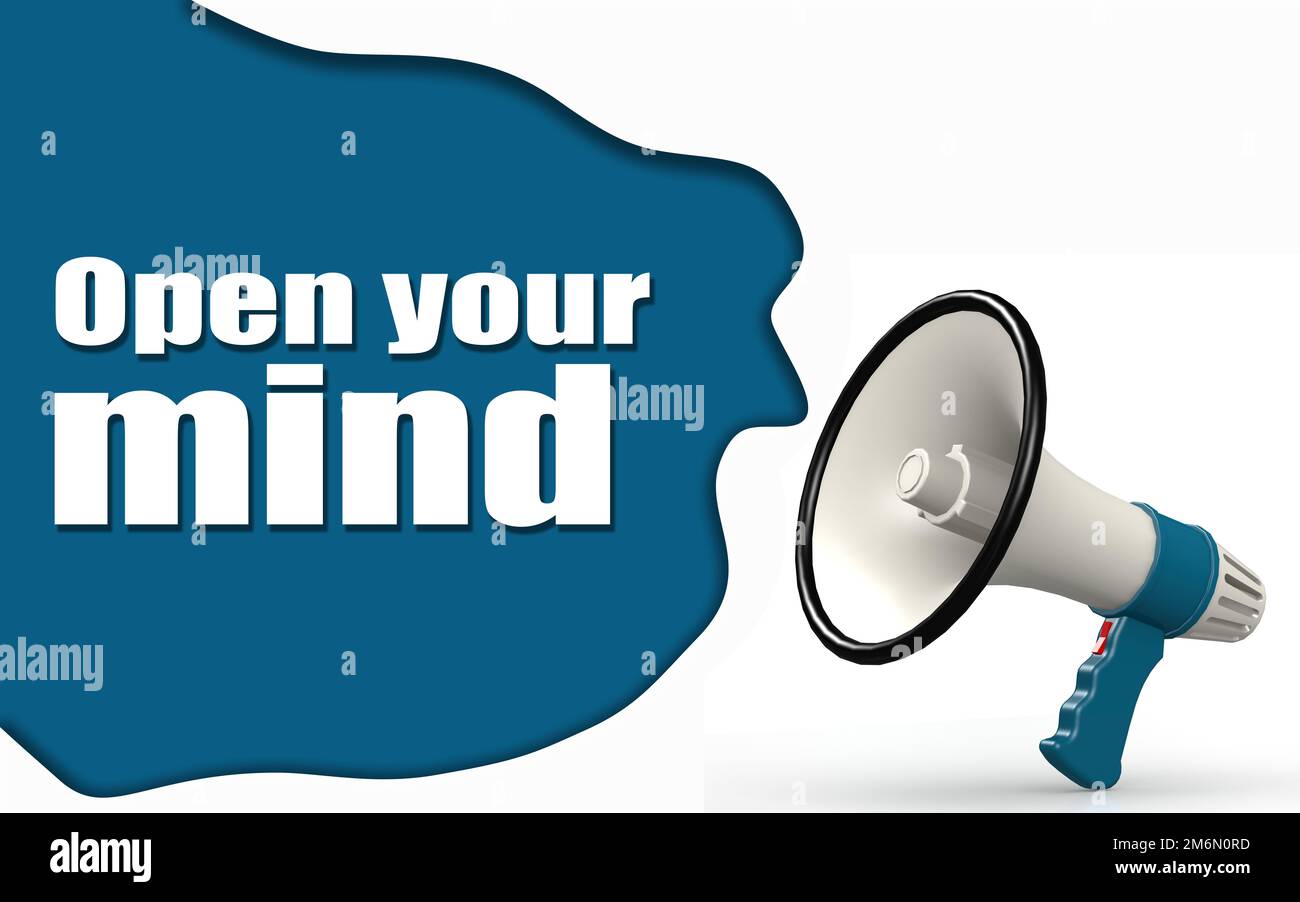 Open mind thinking hi-res stock photography and images - Alamy