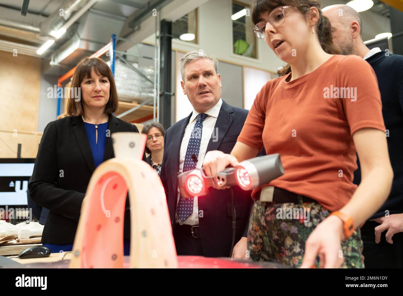 Labour leader Sir Keir Starmer and Shadow chancellor, Rachel Reeves are ...