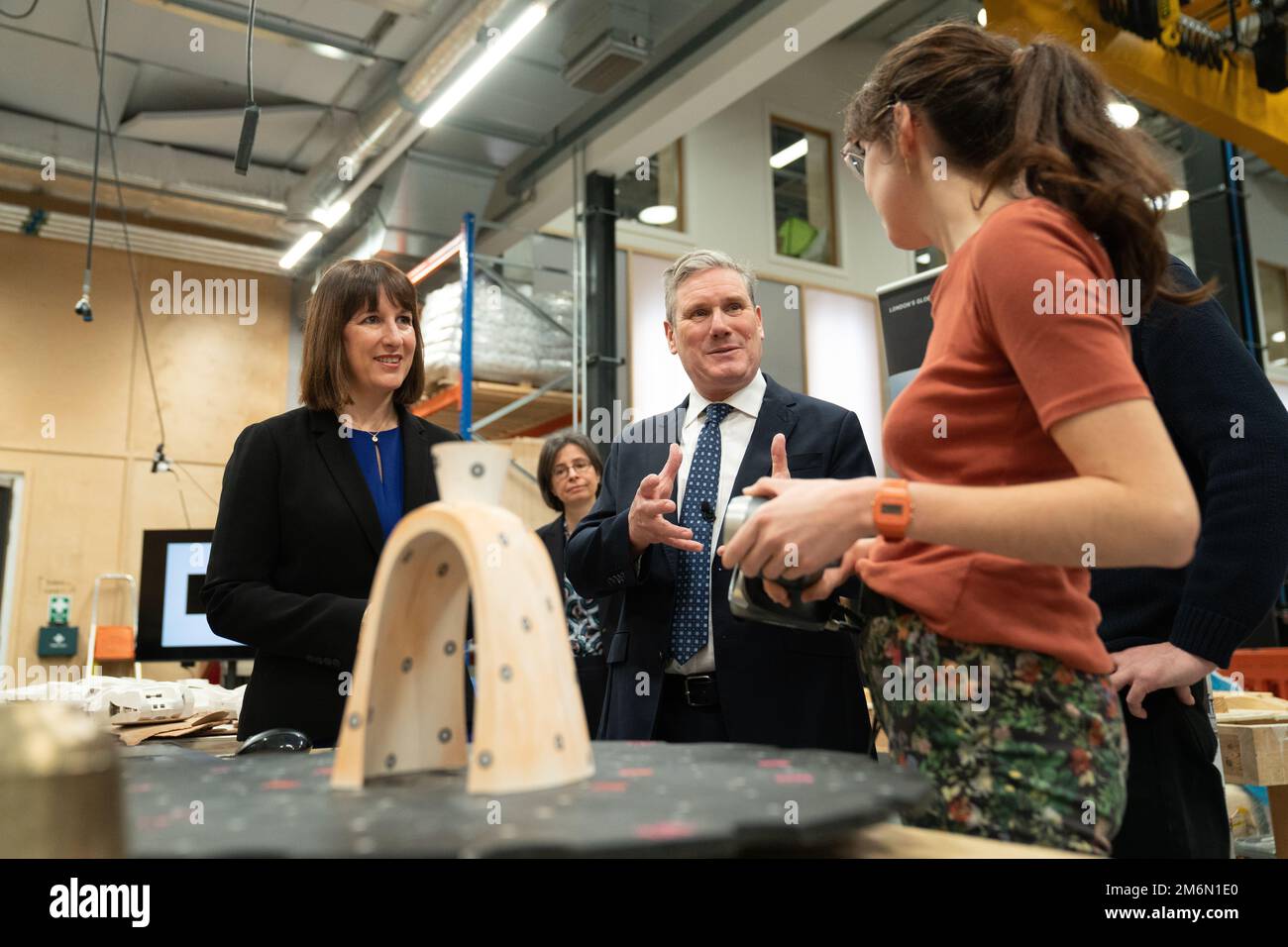 Labour leader Sir Keir Starmer and Shadow chancellor, Rachel Reeves are ...