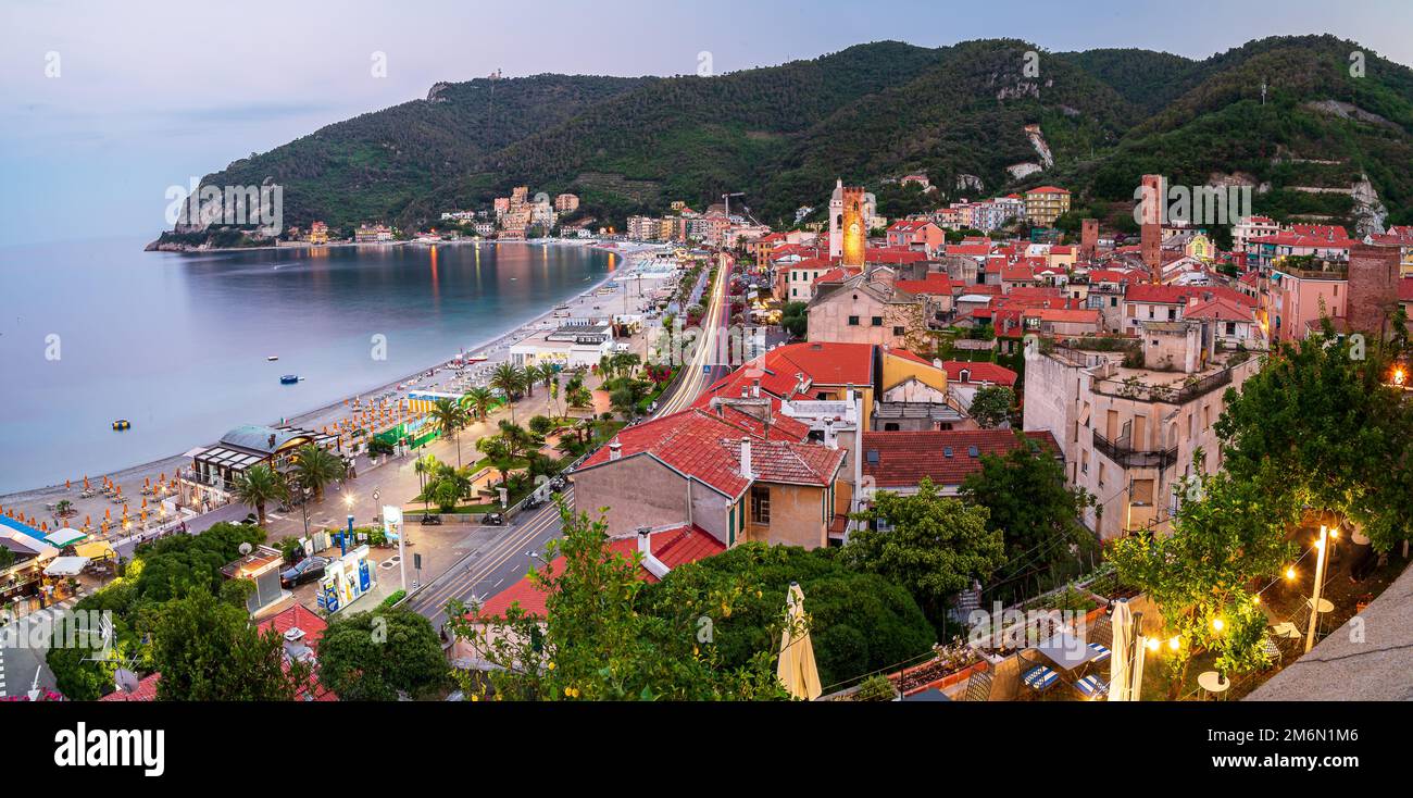 The village of Noli Stock Photo - Alamy