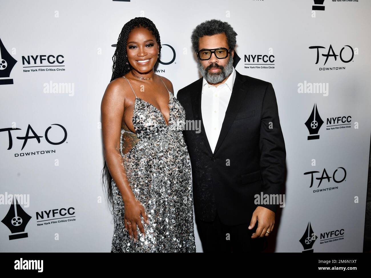 Best supporting actress honoree for "Nope" Keke Palmer, left, and ...