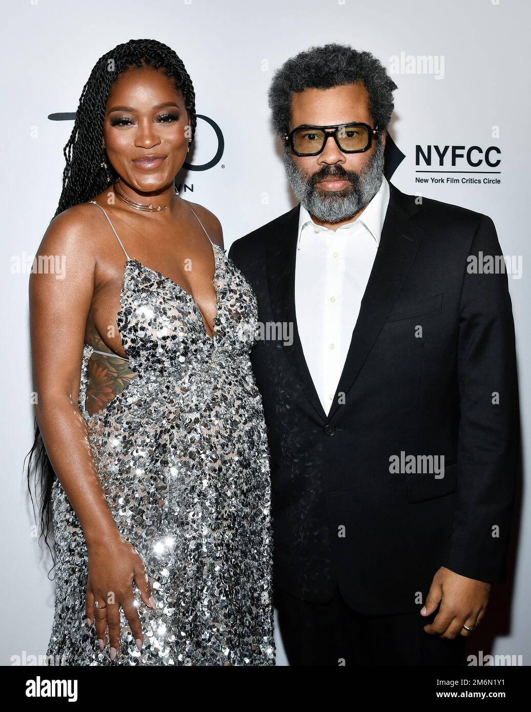 Best supporting actress honoree for "Nope" Keke Palmer, left, and ...