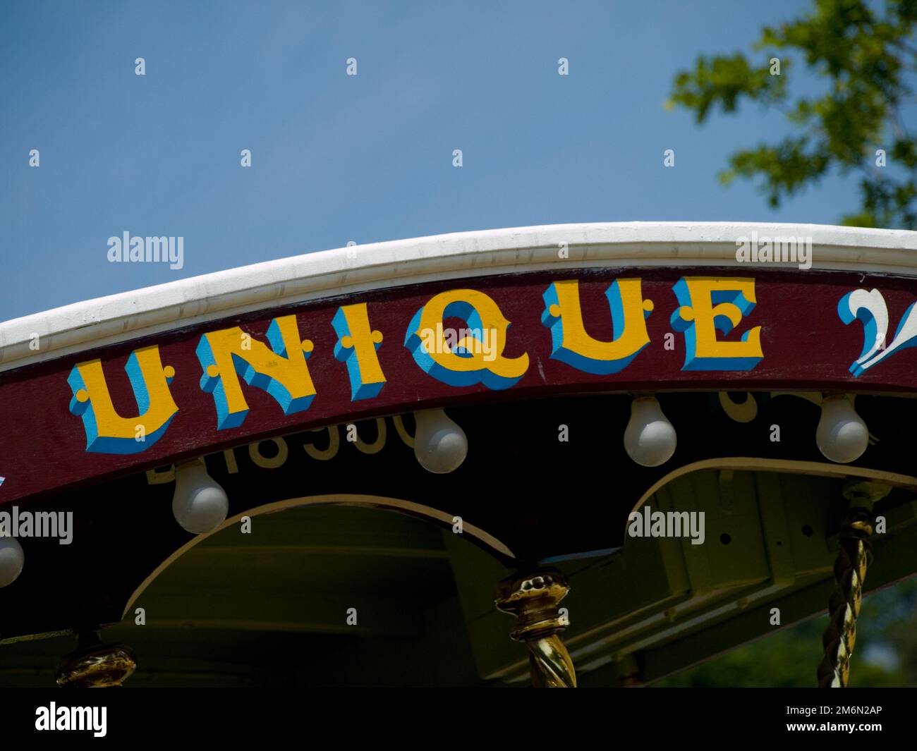 Signwriting on a traction engine Stock Photo - Alamy