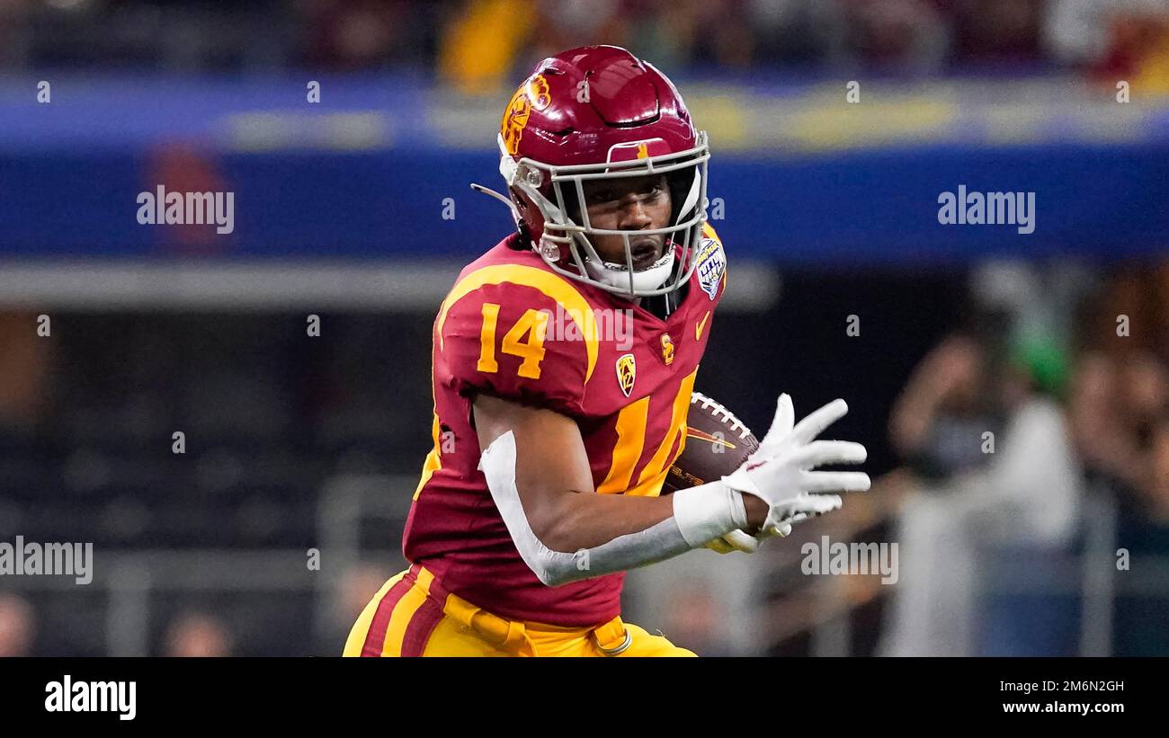 Southern California running back Raleek Brown (14) runs with the ball ...