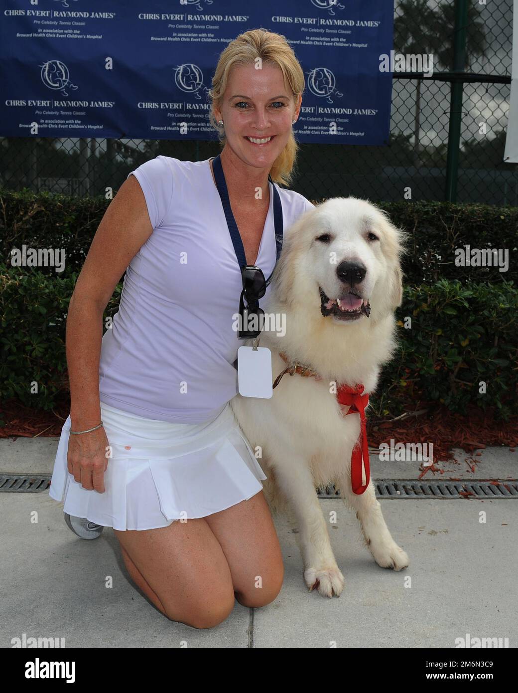 Maeve Quinlan competes in the 2013 Chris Evert/Raymond James Pro ...