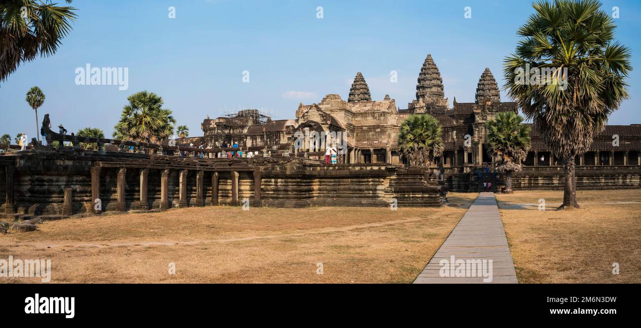 Angkor Wat, the water landscape Stock Photo - Alamy