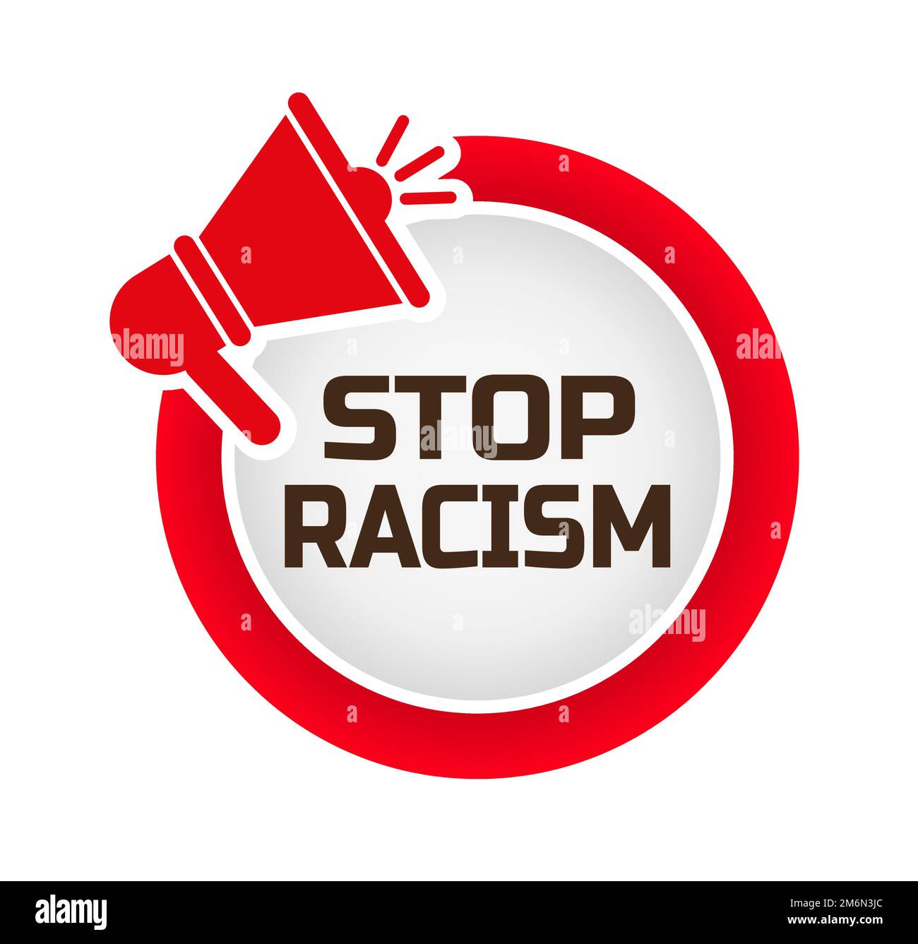 Racism stamp Stock Vector Images - Alamy