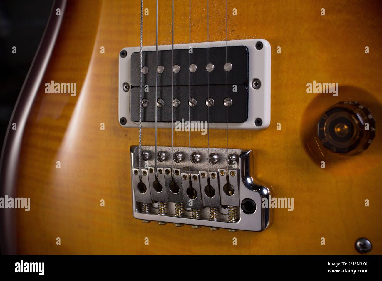 Jakko Jakszyk's PRS guitar photographed at Elstree Studios, London ...