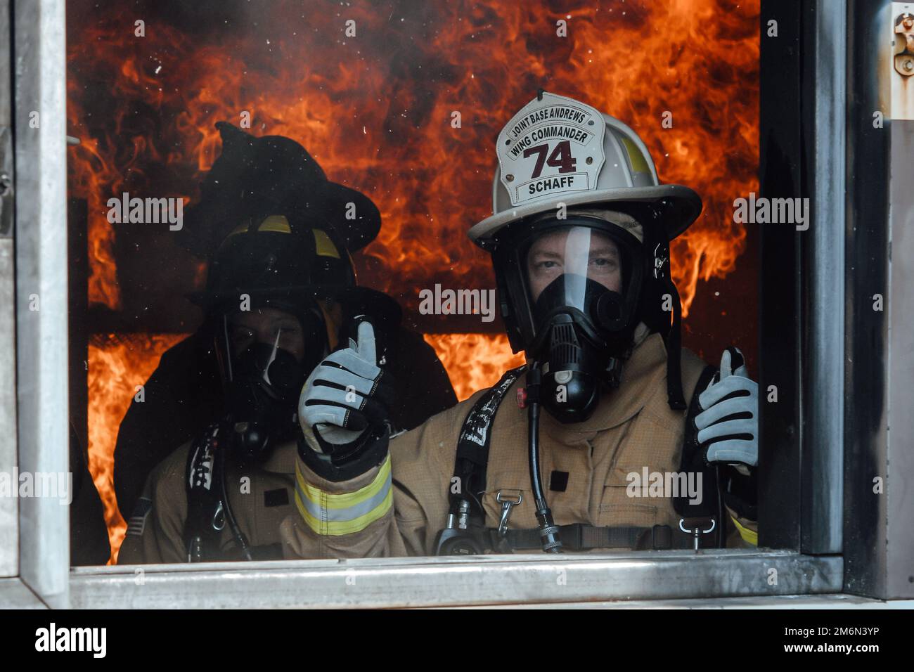 Col. Tyler Schaff, 316th Wing and Joint Base Andrews commander, poses ...