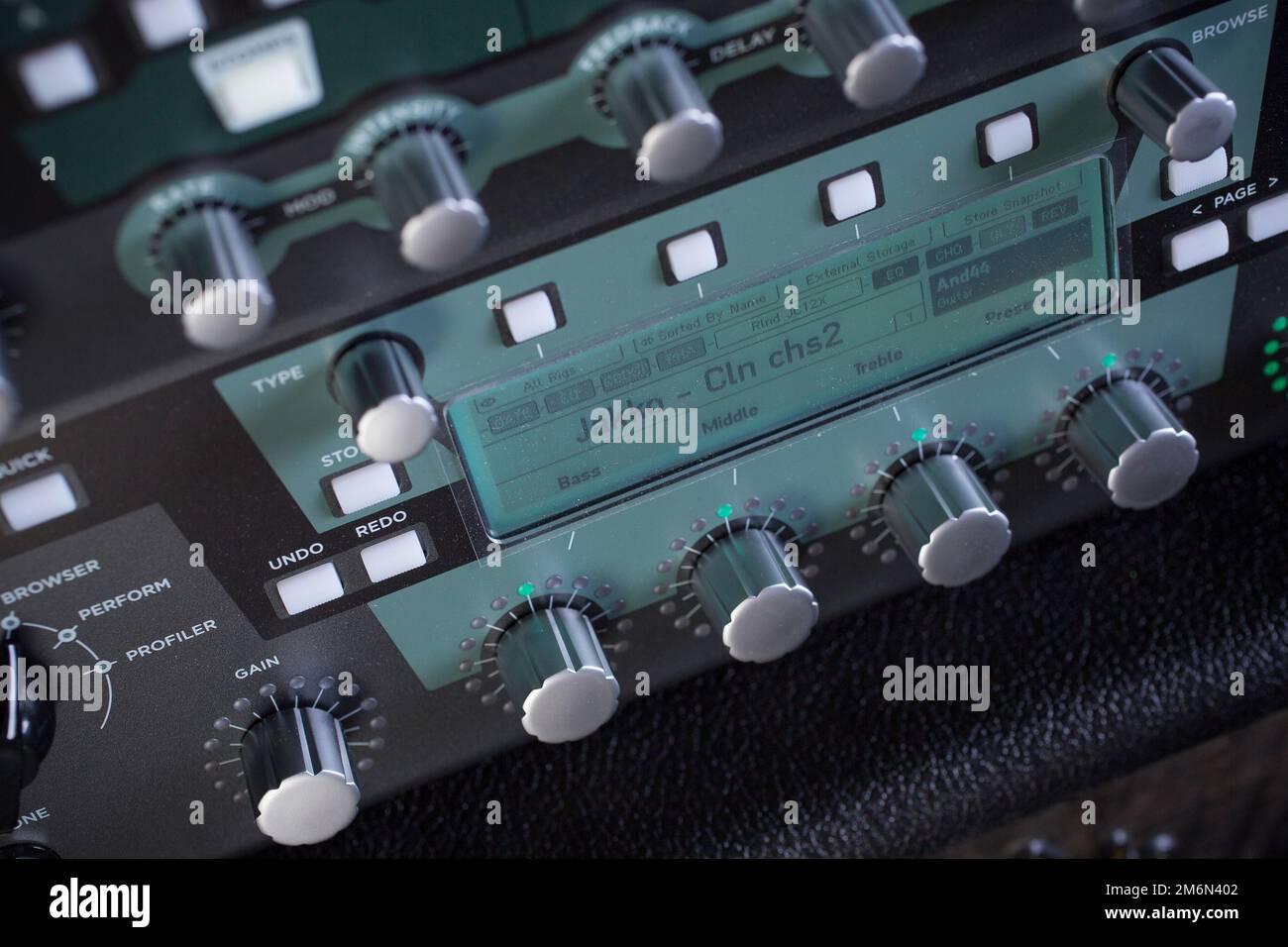 A Kemper Profiler used by Jakko Jakszyk in his guitar setup ...