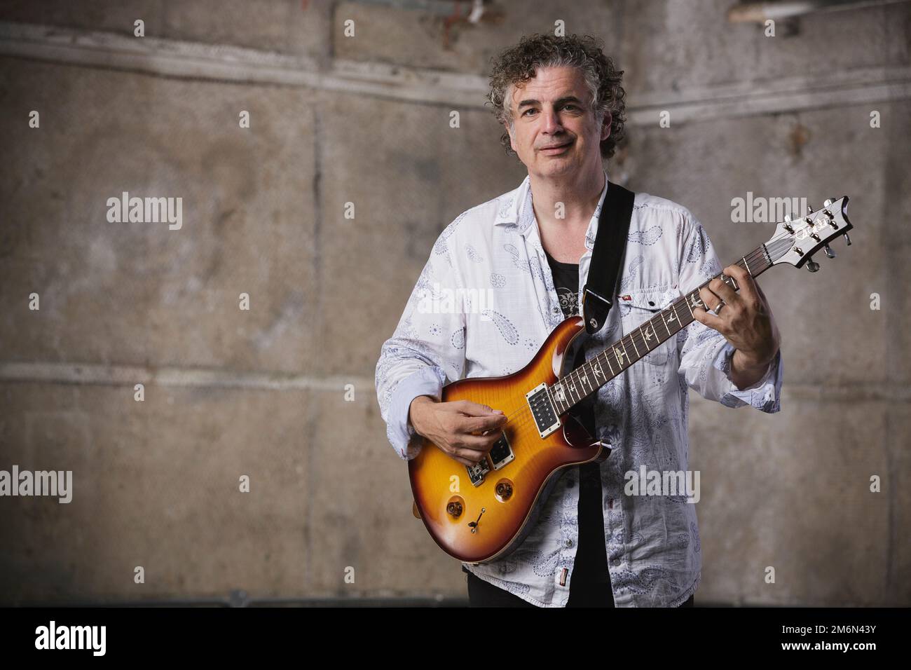 Jakko Jakszyk photographed at Elstree Studios, London Stock Photo - Alamy