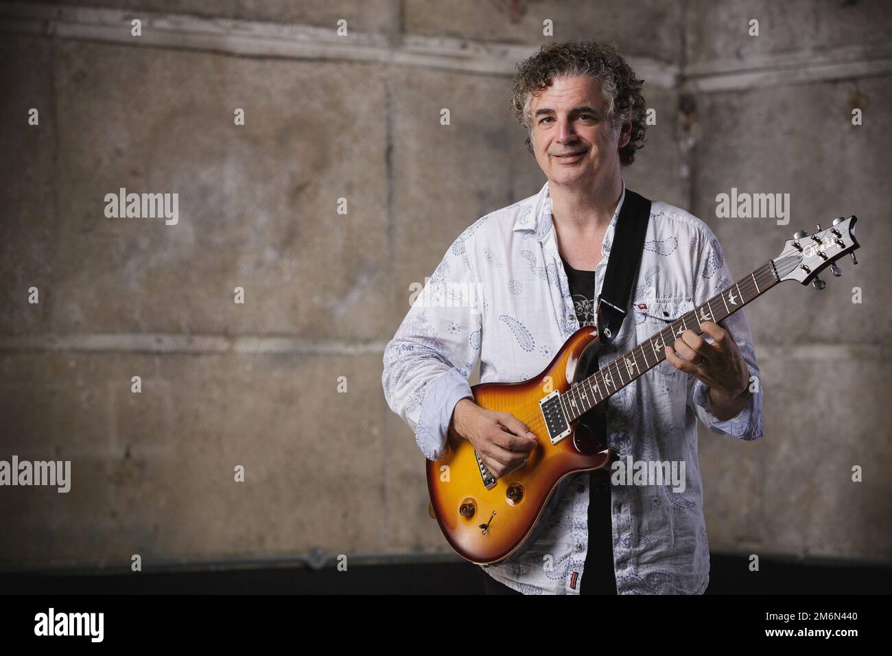 Jakko Jakszyk photographed at Elstree Studios, London Stock Photo - Alamy