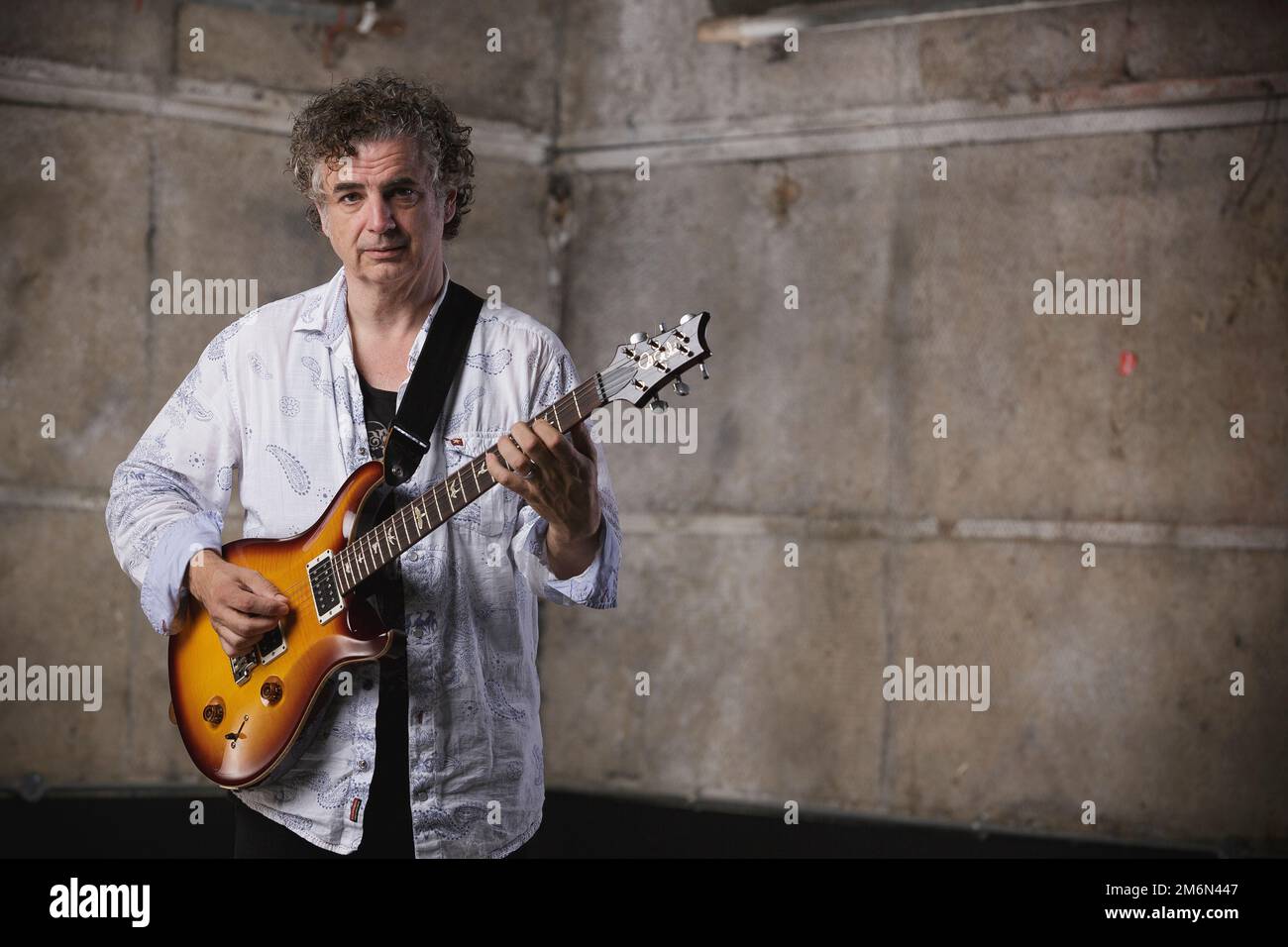 Jakko Jakszyk photographed at Elstree Studios, London Stock Photo - Alamy