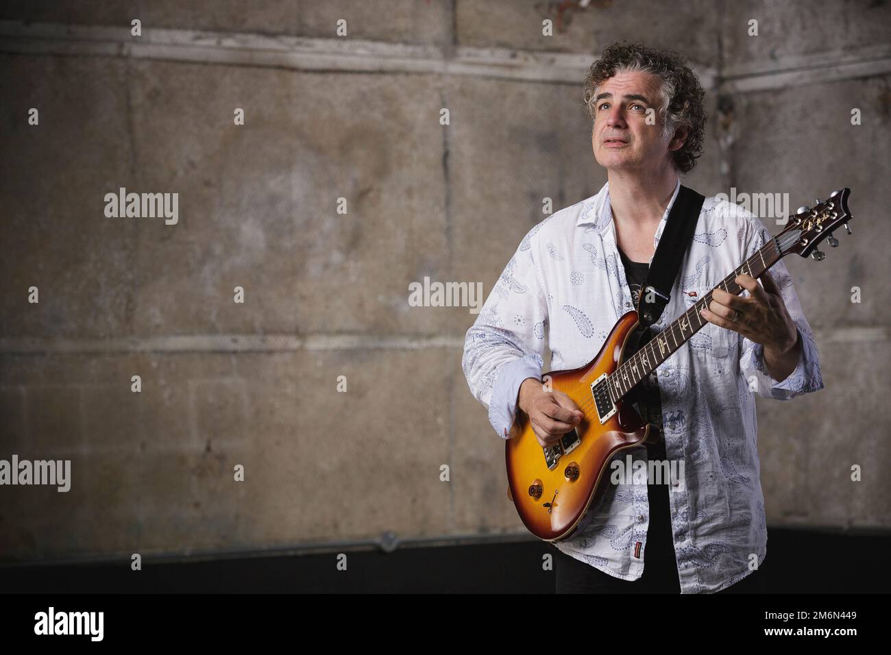 Jakko Jakszyk photographed at Elstree Studios, London Stock Photo - Alamy